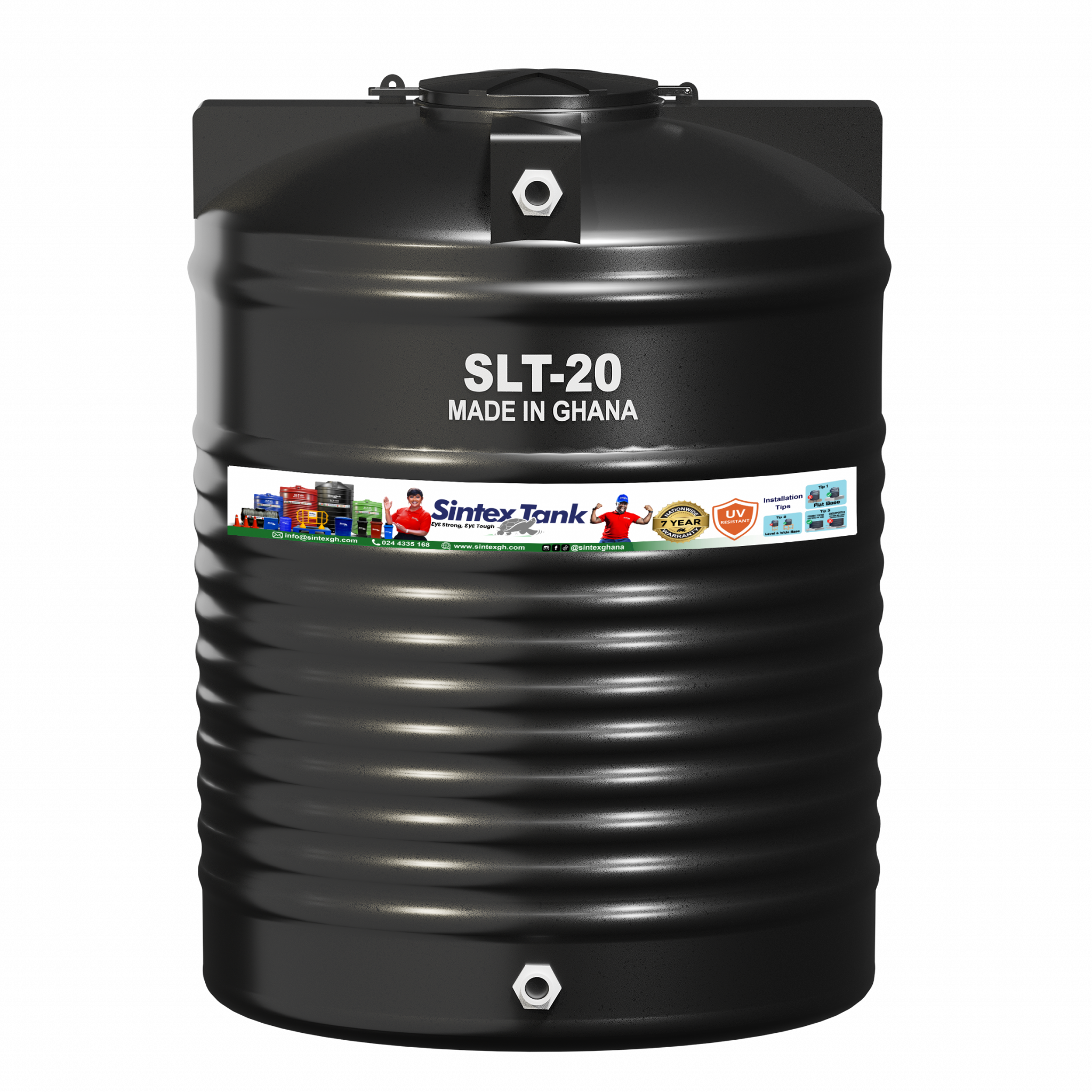 Sintex Lockable Tank (SLT-20) – 2,000Ltrs - Sintex Ghana